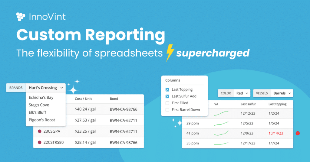InnoVint’s Powerful New Custom Reporting Capabilities | InnoVint