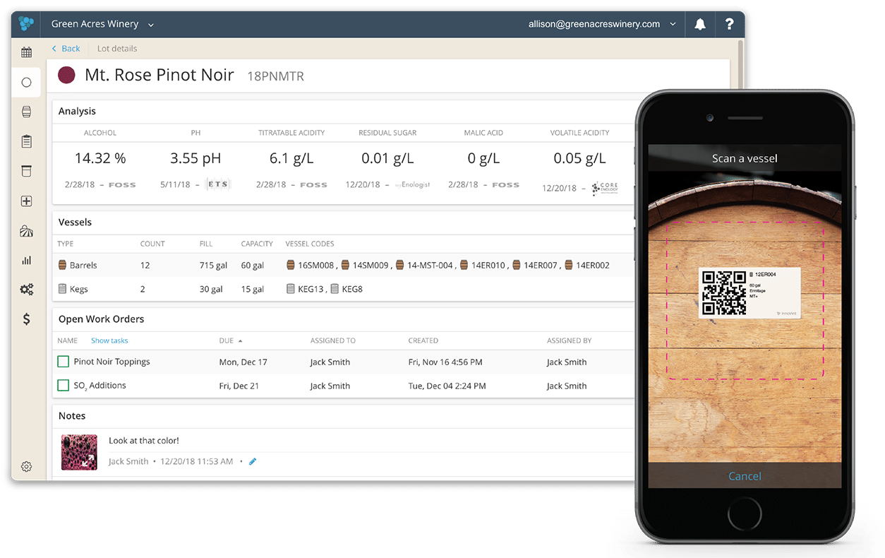 Wine Production Software | InnoVint