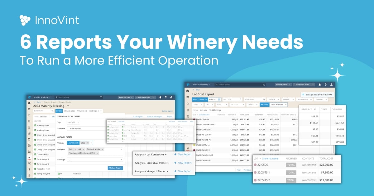 Top 6 Reports Your Winery Needs to Run a More Efficient Operation ...